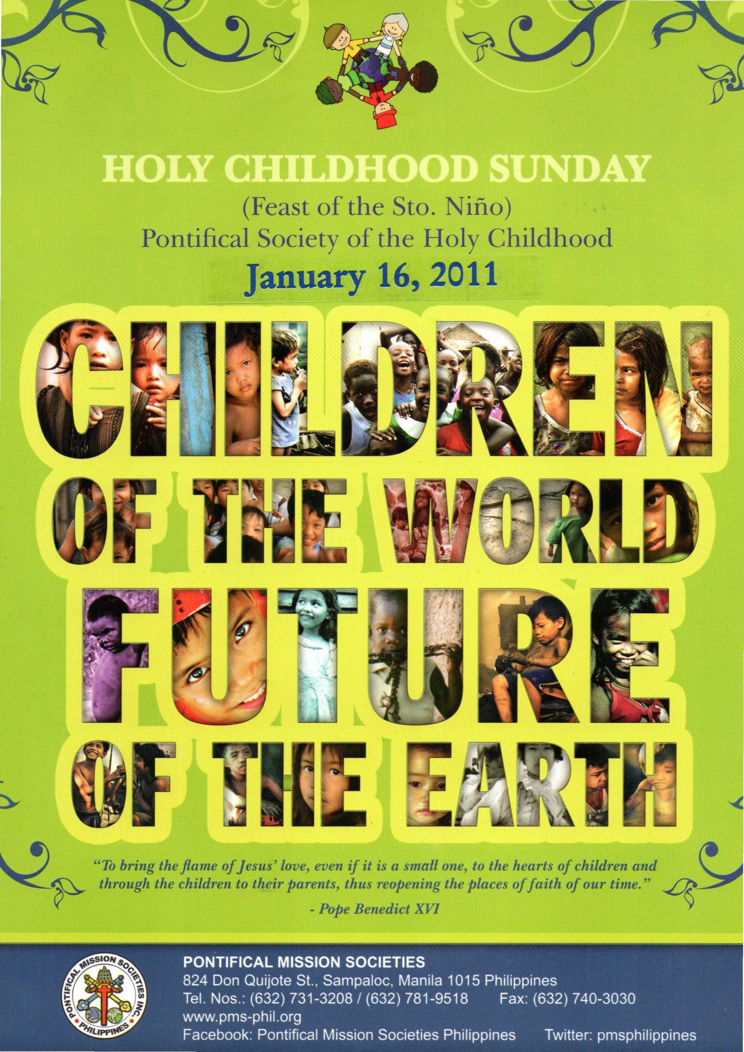CHILDREN OF THE WORLD FUTURE OF THE EARTH – Pontifical Mission Society ...