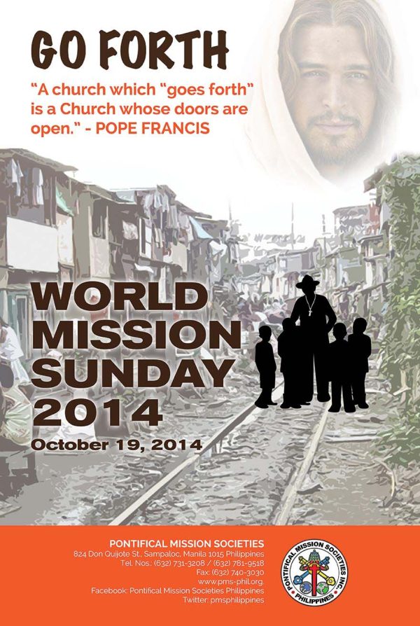 World Mission Sunday 2014 – Pontifical Mission Society Philippines