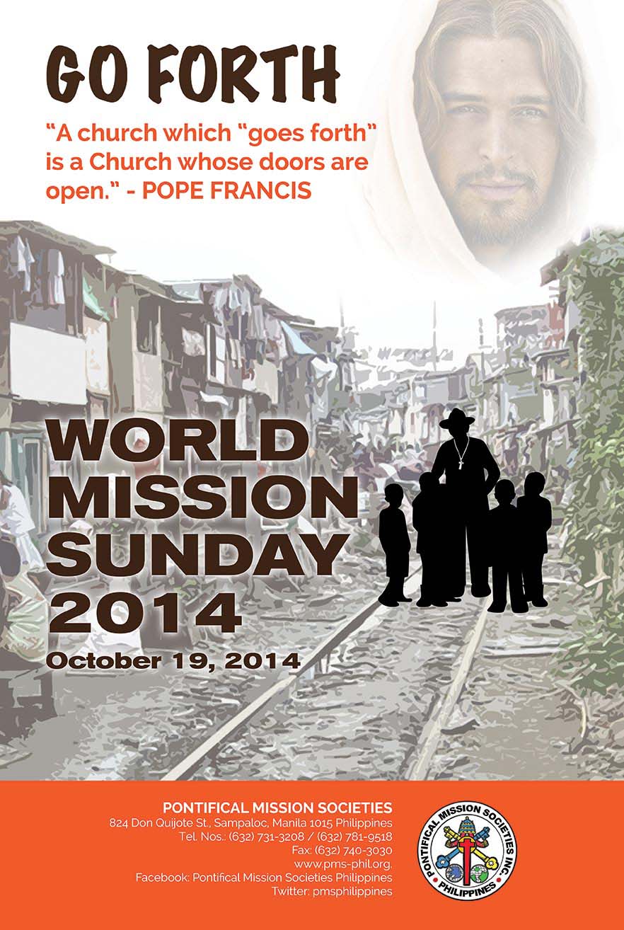 World Mission Sunday 2014 – Pontifical Mission Society Philippines