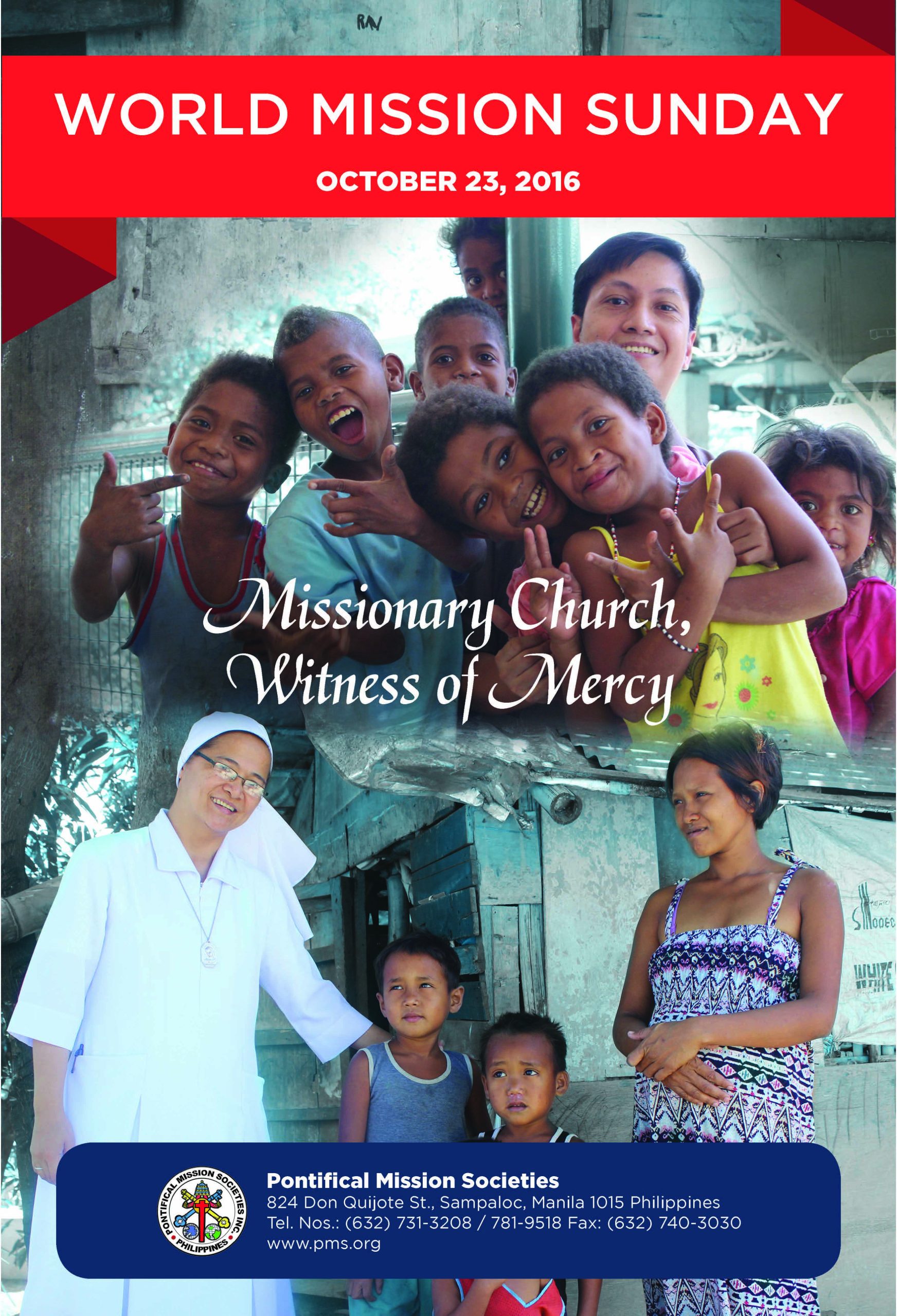 Missionary Church, Witness of Mercy – Pontifical Mission Society ...