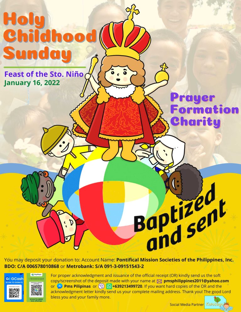 Prayer Formation Charity – Pontifical Mission Society Philippines